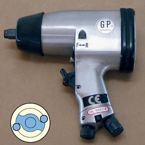 GP-750N ΑΕΡΟΚΛΕΙΔΟ 1/2” 43 kg ΚΑΤΑΛΛΗΛΟ ΓΙΑ ΣΥΝΕΡΓΕΙΑ – Top Garage ...